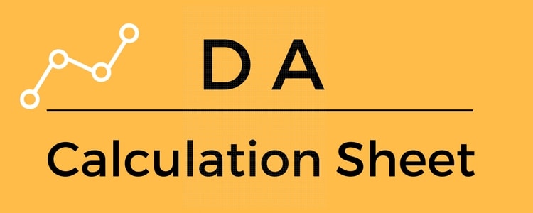DA Calculation Sheet - Central Government Employees News
