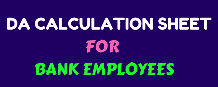 DA-Calc-Bank-Employees - Central Government Employees News