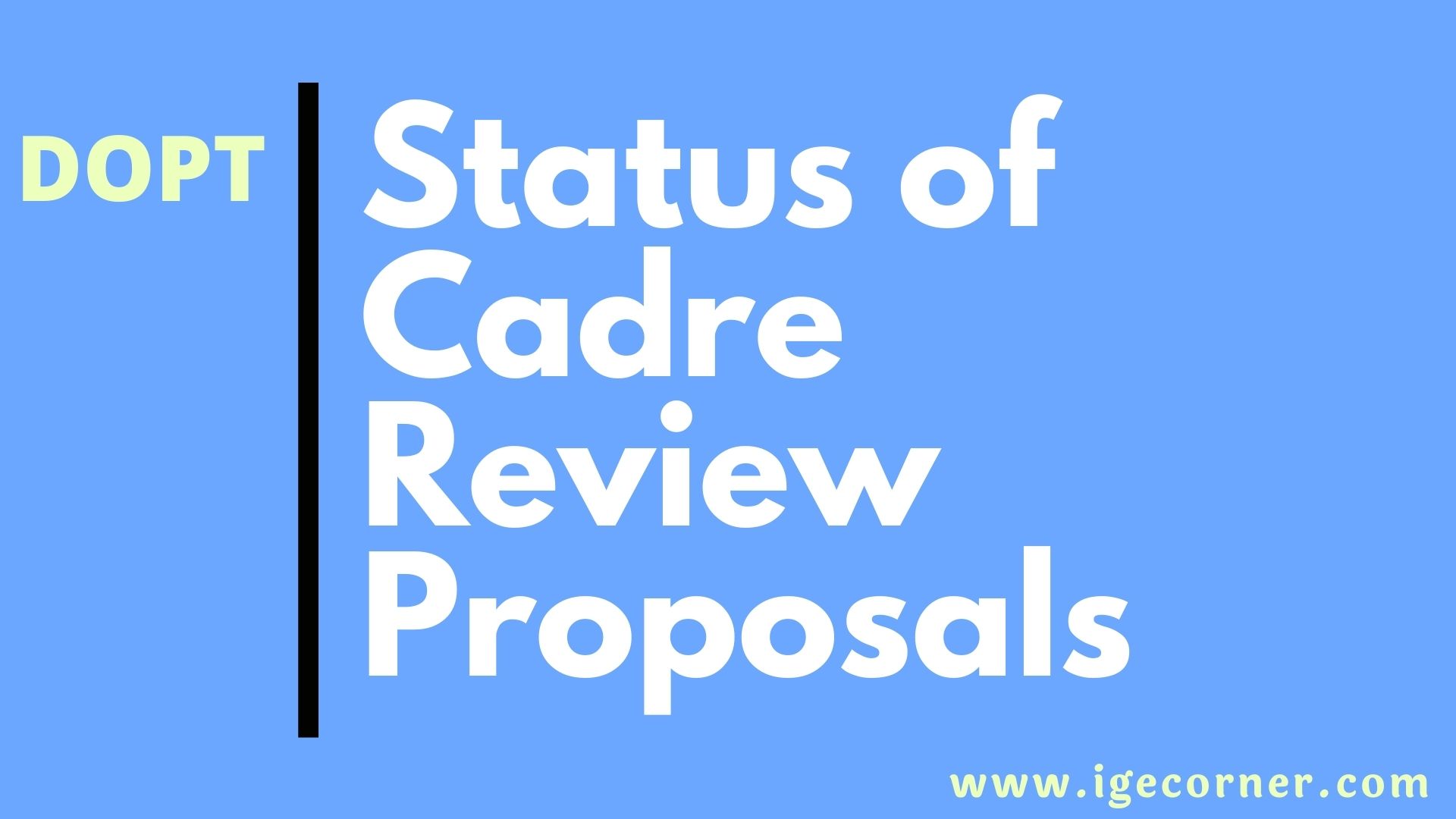 Status of Cadre Review as on 15th March, 2022 - Central Government ...